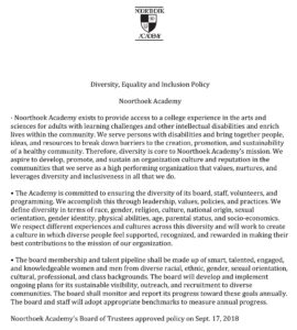 Diversity, Equity, and Inclusion Policy - Noorthoek Academy